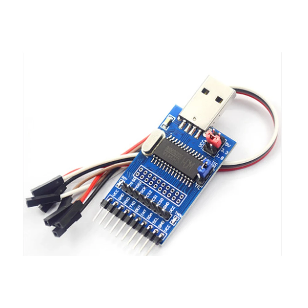 All In 1 Multifunction Usb To Spi/i2c/iic/uart/ttl/isp Serial Adapter ...