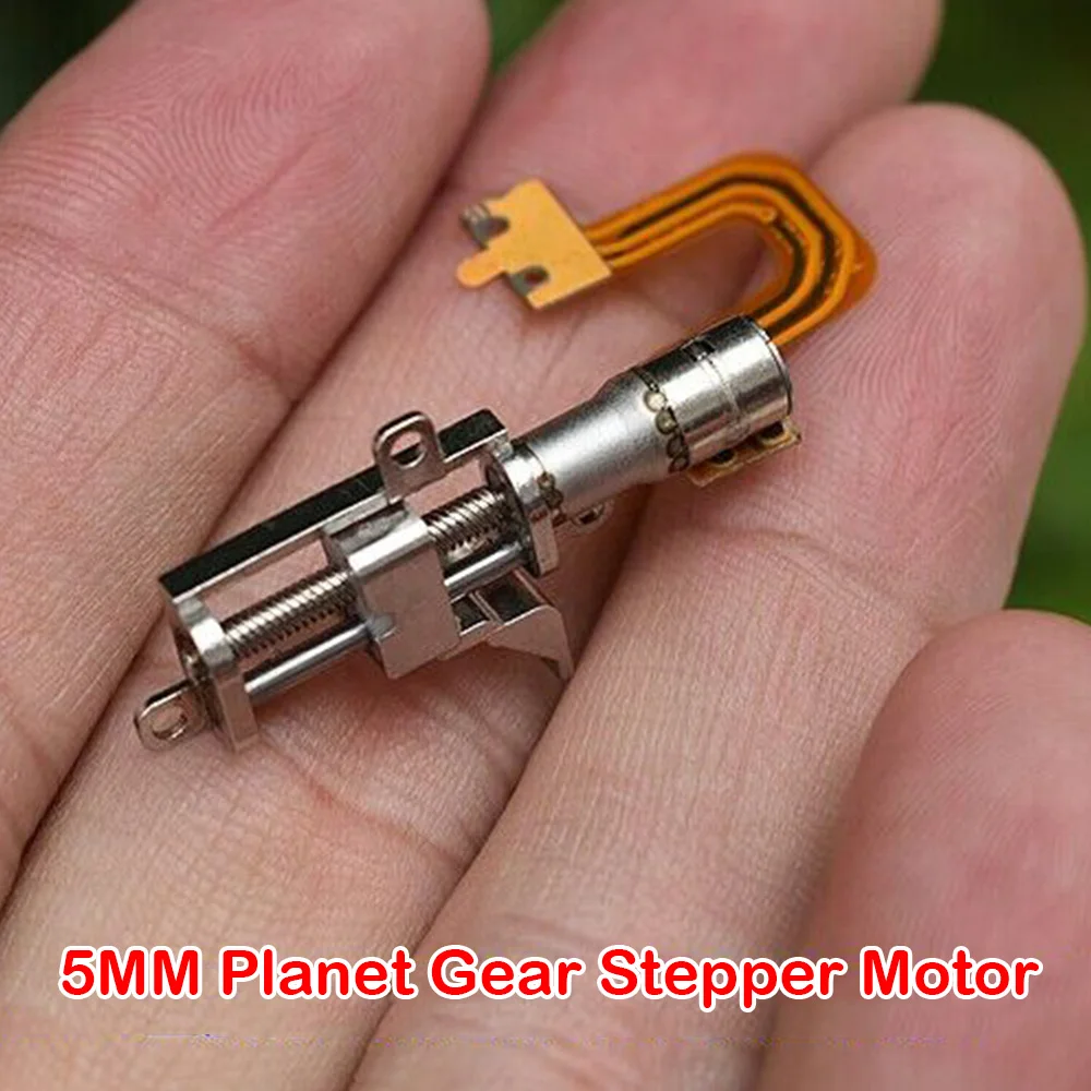 10mm Stroke Tiny Linear Actuator DC 5V 5mm Mini Precision Stepper Motor ...