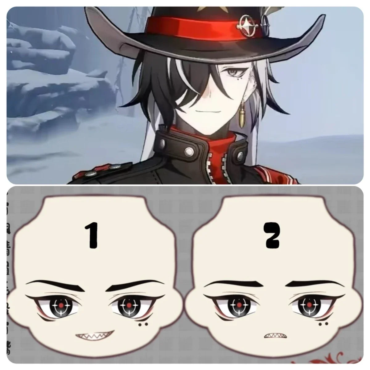 Boothill-Ob11-Face-Kawaii-GSC-Handmade-Water-Sticker-Faceplates-Anime ...