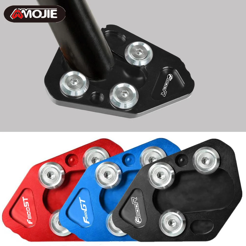 F 800 F800 GT R S ST Motorcycle Side Stand Enlarge Support Plate Pads ...
