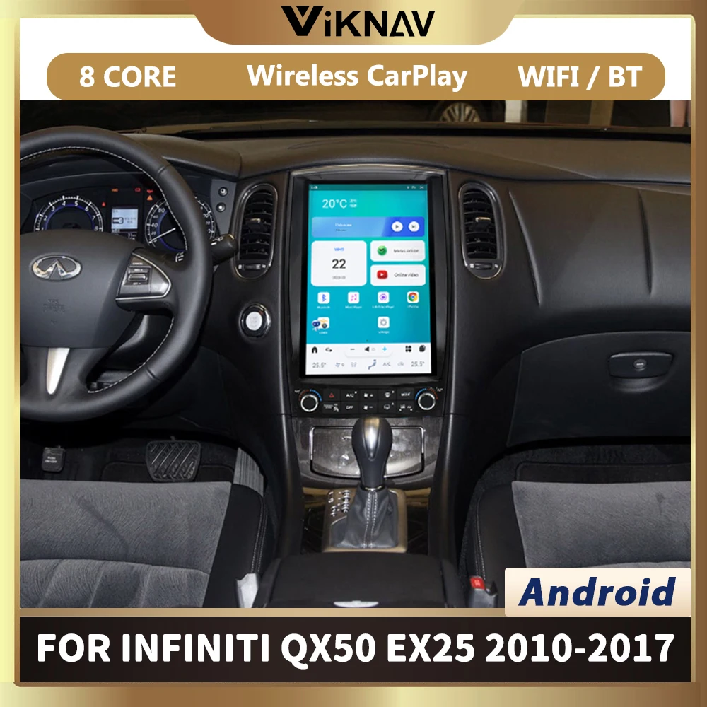 Android11-head-unit-For-Infiniti-QX50-EX25-2010-2017-Car-Radio-multimedia-player-Touch-Screen ...