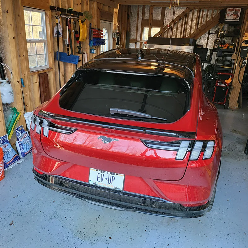 For Ford Mustang Mach-E Mach E 2021 2022 Up High Quality ABS Rear Wing ...