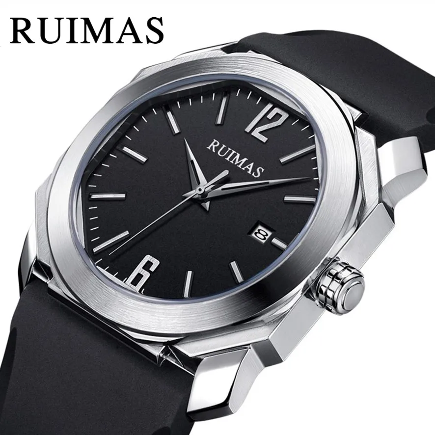 RUIMAS Men's Watches Fashion Sport Quartz Watch Top Brand Waterproof ...
