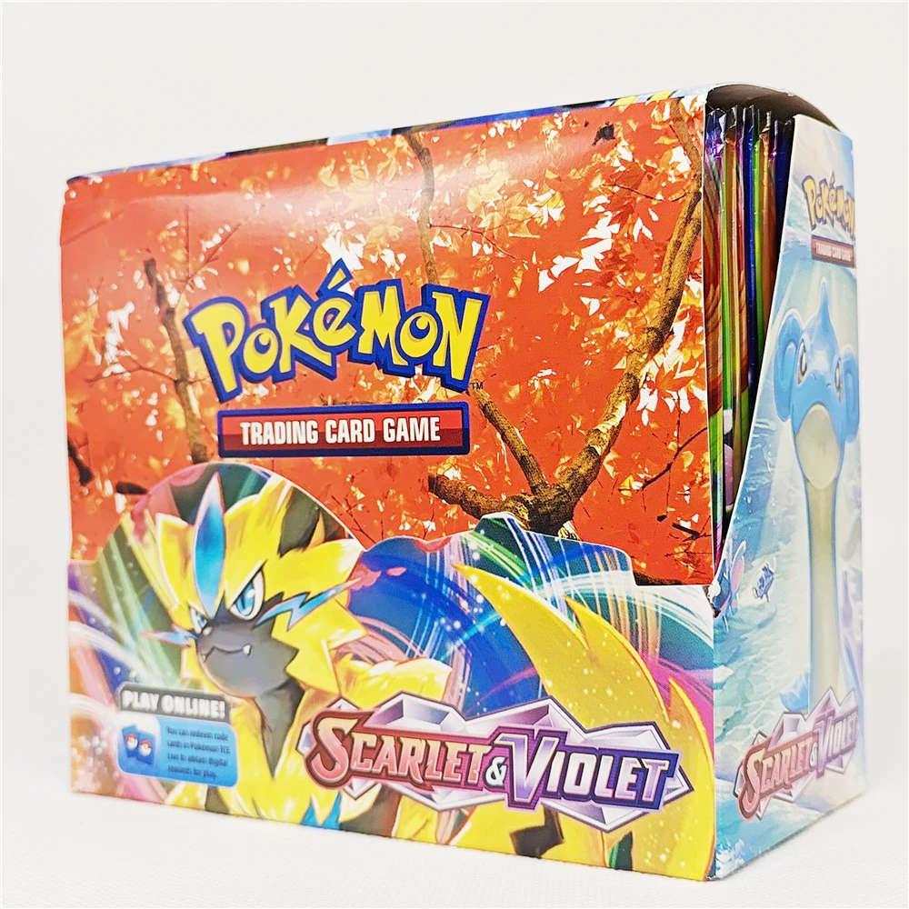 36Pack-360Pcs-English-Version-Pokemon-TCG-Scarlet-And-Violet-Booster ...