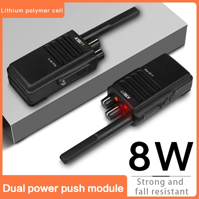 Mini-Walkie-Talkie-Long-Range-Professional-With-Antenna-Communication ...