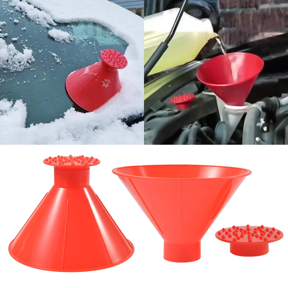 Snow Shovels Car Magic Window Windshield Ice Scraper Oil Funnel Snow ...