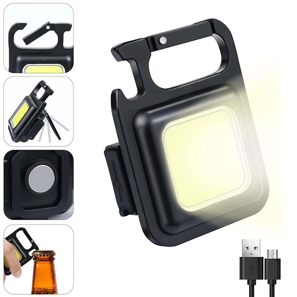New-Mini-LED-Working-Light-Multifunctional-Glare-COB-Keychain-Light ...