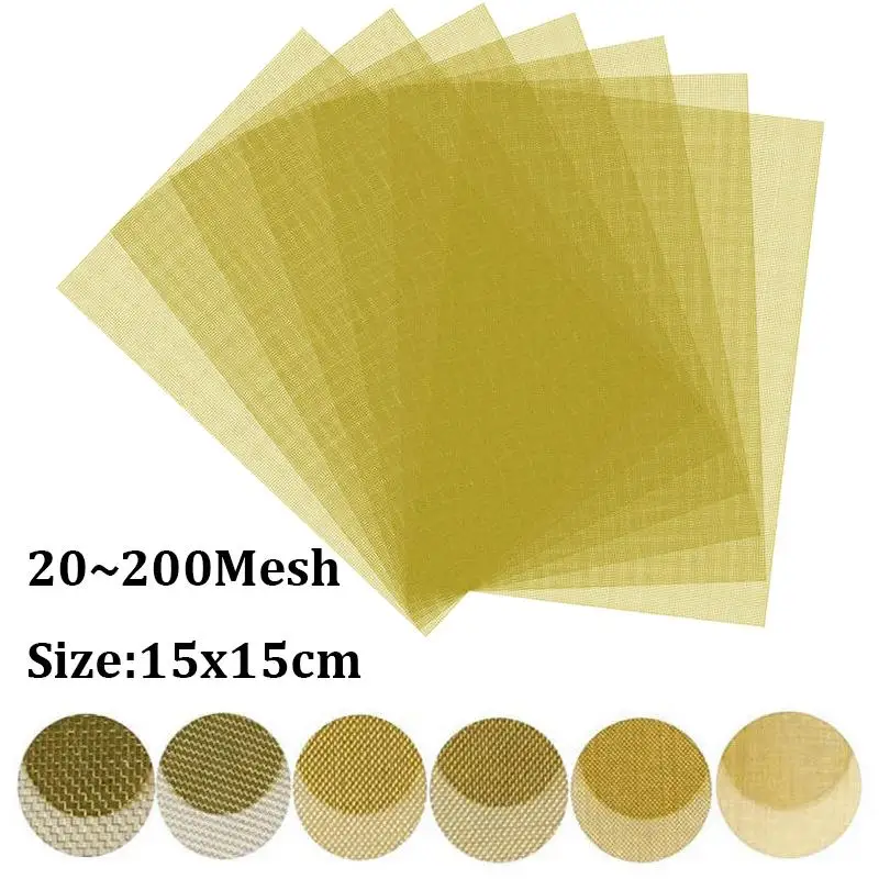 20-200-Mesh-Brass-Woven-Wire-Metal-Mesh-Shielding-Fabrics-Mesh-Copper ...