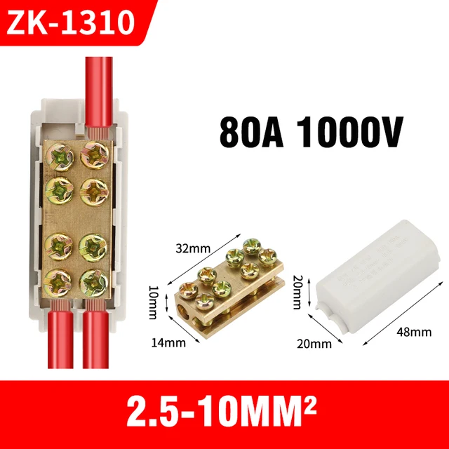 High Power branch terminal Quick Wire Connector Terminal Block 400V ...