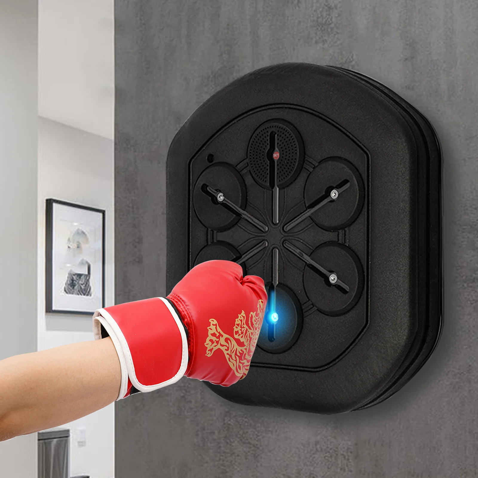 Intelligent-Electronic-Music-Boxing-Machine-for-Kids-and-Adults-Wall ...