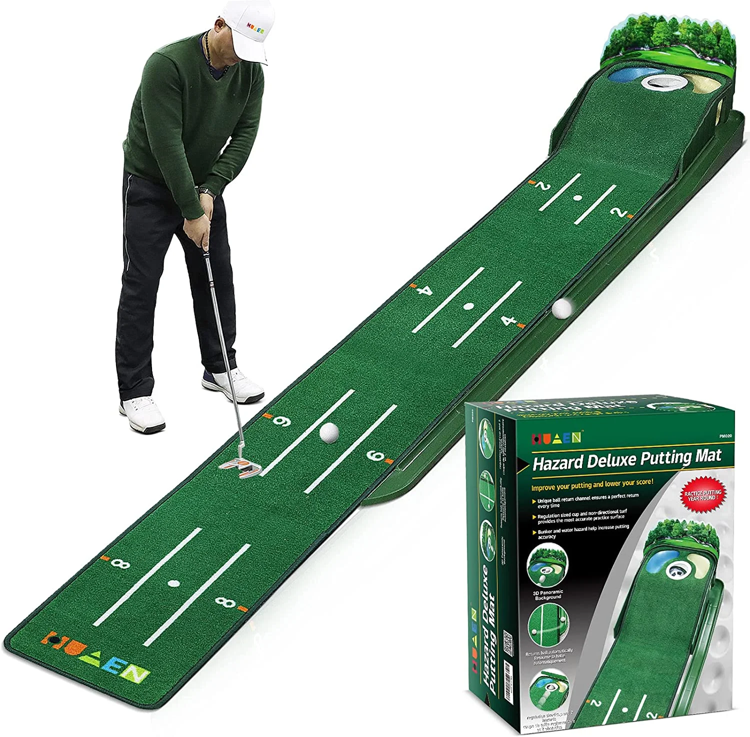 Alfombrilla-de-pl-stico-para-entrenamiento-de-Golf-herramienta-de ...