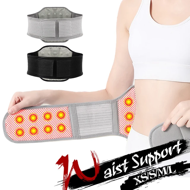 Waist Belt Band Self Heating Lower Back Supports Magnetic, 50% OFF