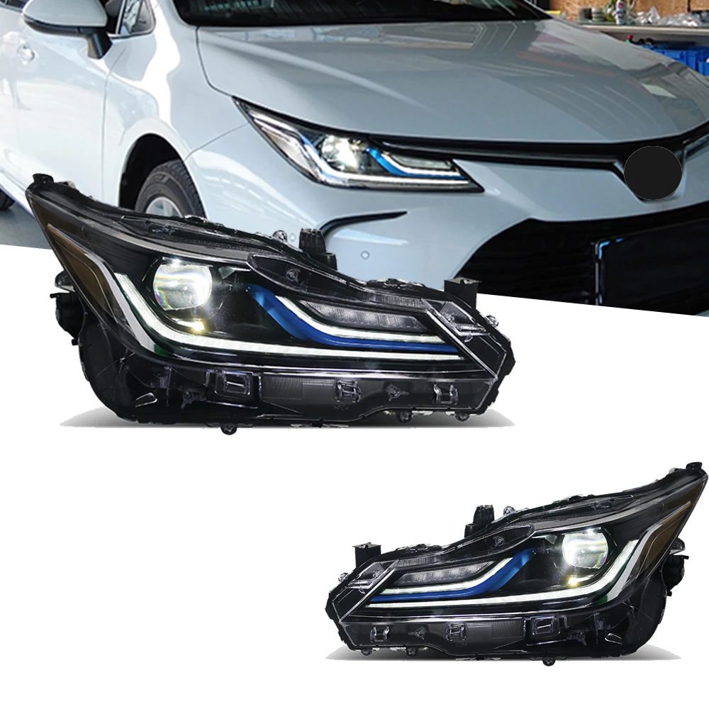 Headlight For Toyota Corolla LED Headlights 2019-2021 LED Head Lamp Car ...