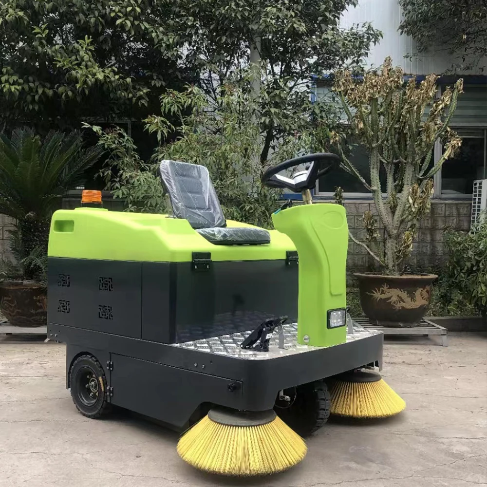 Cheap Price Small Street Sweeper Industrial Sidewalk Sweeper Automatic ...