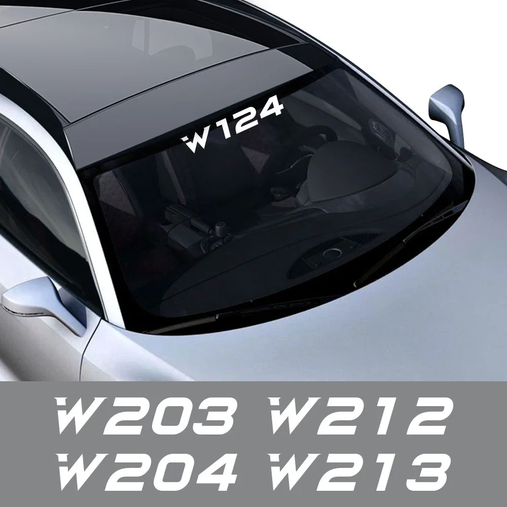 Car-Windshield-Sticker-Decoration-For-Benz-W204-W124-W203-W108-W126 ...