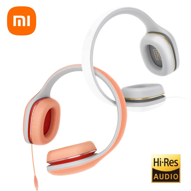 Original-Xiaomi-Mi-Wired-Headphones-With-Microphone-Over-Ear-HiFi-Music ...