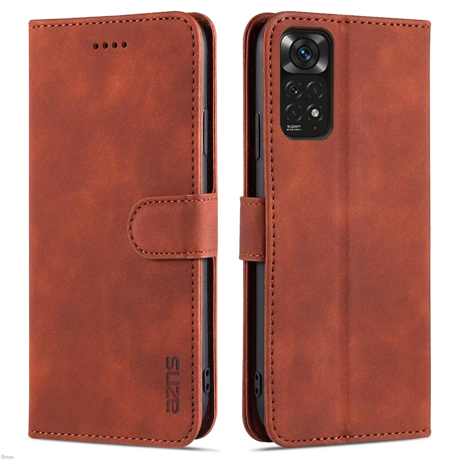 Case for Xiaomi Redmi Note 11 Pro 5G Global Pu Leather Flip Cover ...