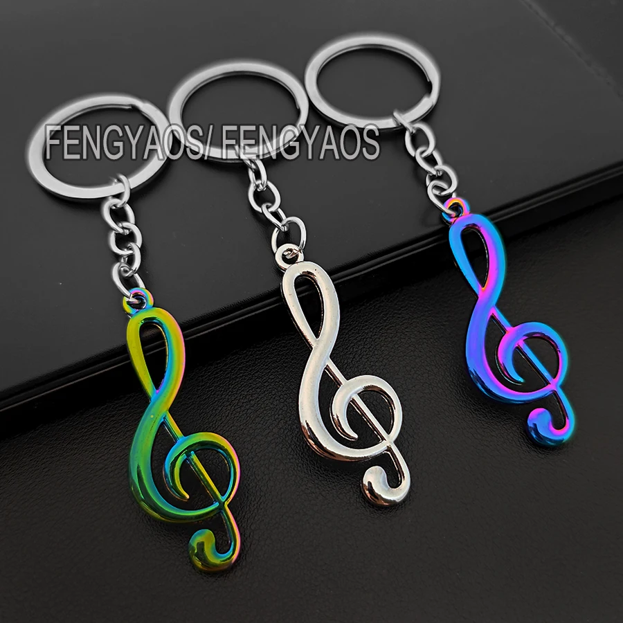 Hot-New-Metal-Musical-Note-Key-Chain-Cool-Car-Key-Ring-Musical-Bag ...
