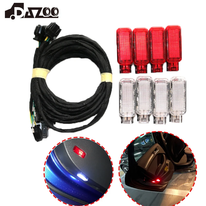 Cable de lámpara de advertencia de puerta OEM para AUDI, piezas ...