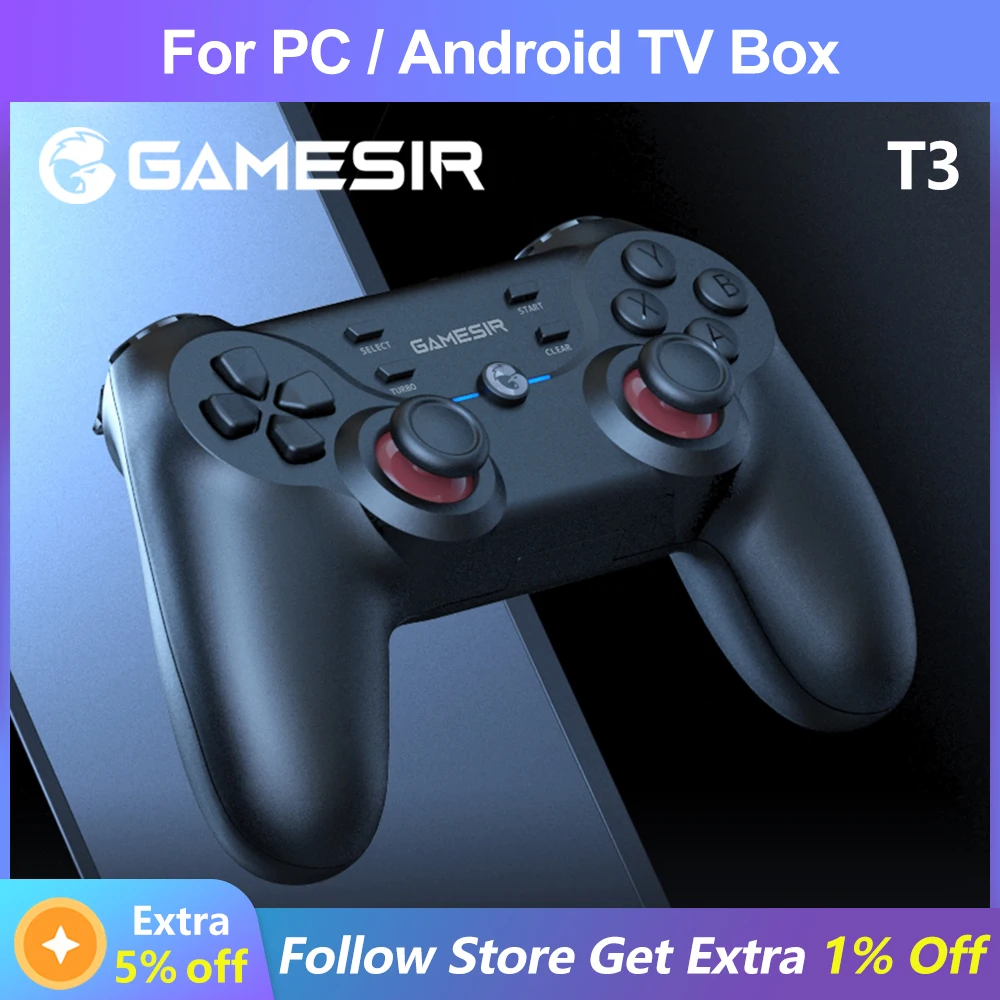 GameSir-T3-Wireless-Gamepad-Game-Controller-PC-Joystick-for-Android-TV ...