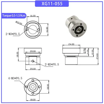 Clockwise One Way Adjustable Torque Damped Hinge Stainless Steel Disc ...