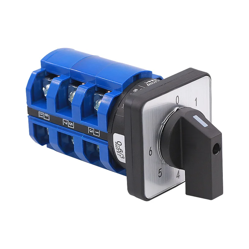0-6 Position Rotary Cam Switch LW26-63/3 Seven Position 63A Single Line ...