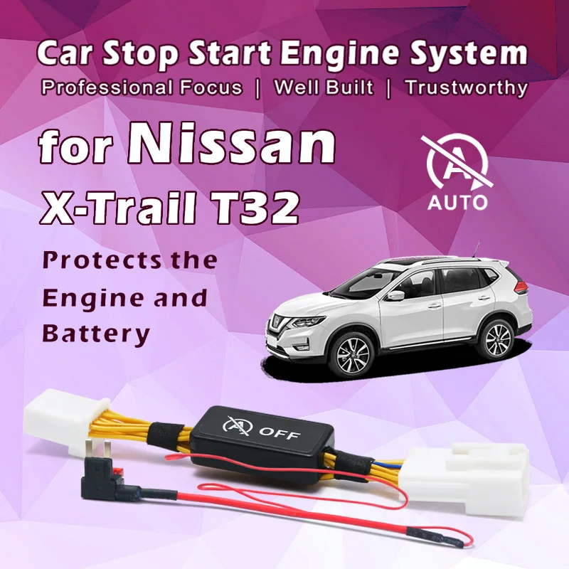 Car Start Stop switch default closer For Nissan X-TRAIL Rogue T32 Auto ...