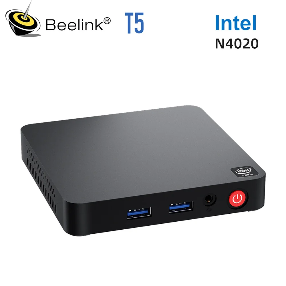 Beelink T5 Mini PC Intel Celeron N4020 Wifi5 BT5.0 4GB DDR4 64GB eMMC ...