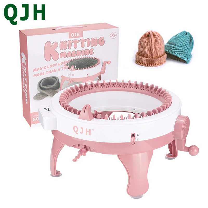 QJH-48-Needle-Knitting-Machine-Scarf-Hat-Sweater-Glove-And-Other-Manual ...