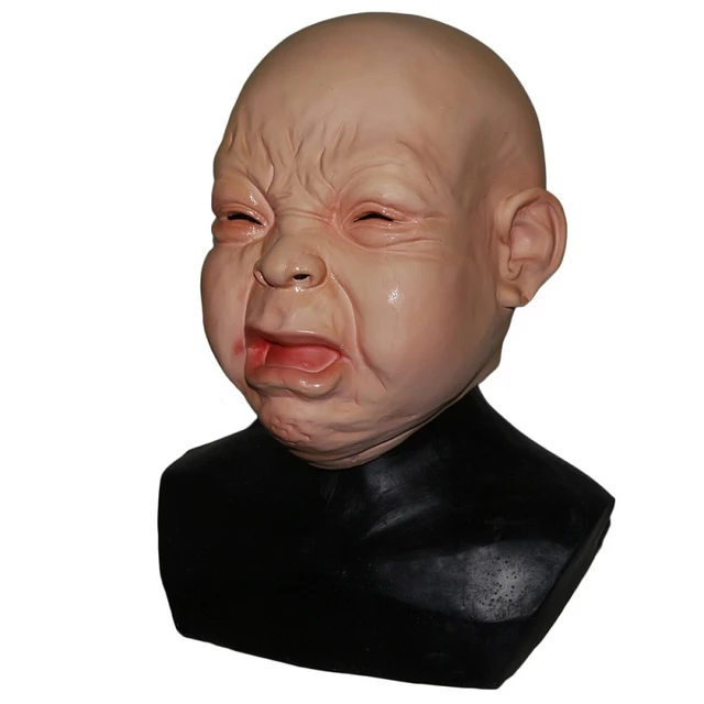 Crying Baby Mask Halloween