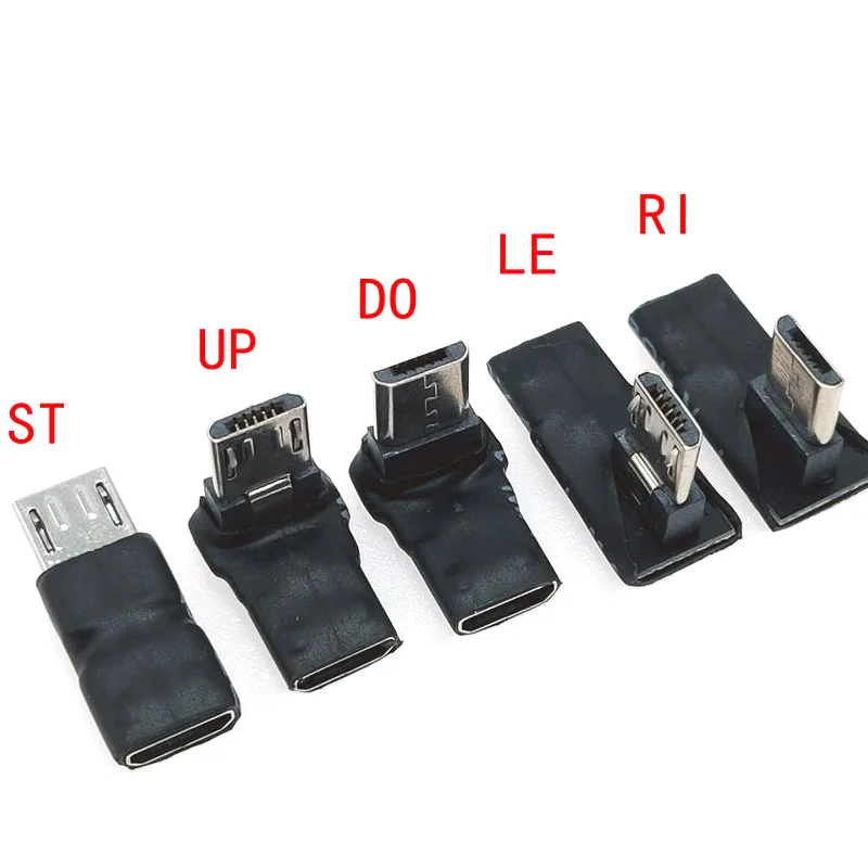 Micro-USB-Verl-ngerung-Kabel-Super-Speed-Android-elbow-erweiterung-M ...