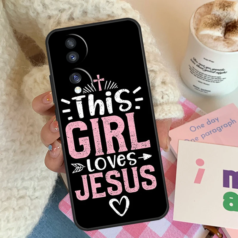 Faith Christian Jesus Phone Case Cover for Honor X6a (15353)