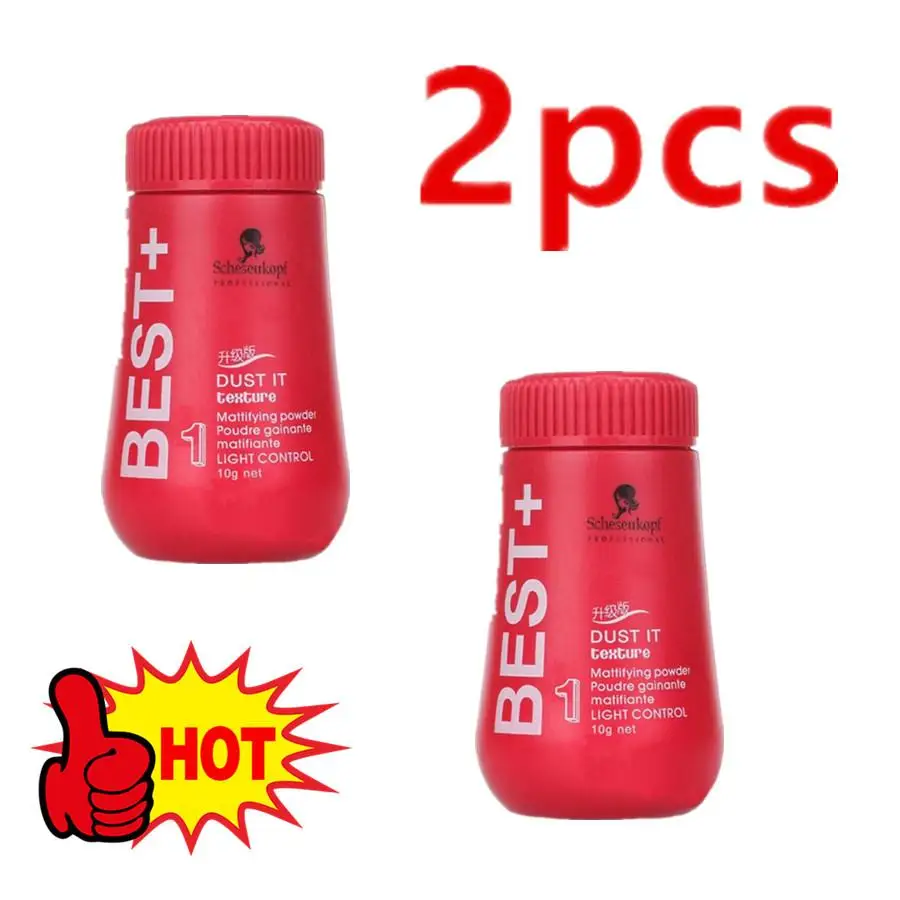 2pcs Fluffy Hair Powder Absorb Grease Clean Hair Increase Hair Volume ...