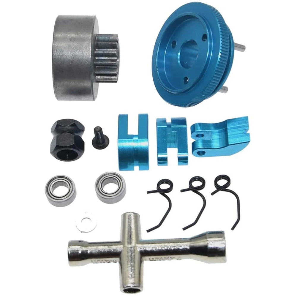 Clutch Bell 14T Gear Flywheel Cone Engine Nut With Mini Cross 4mm 4.5mm ...