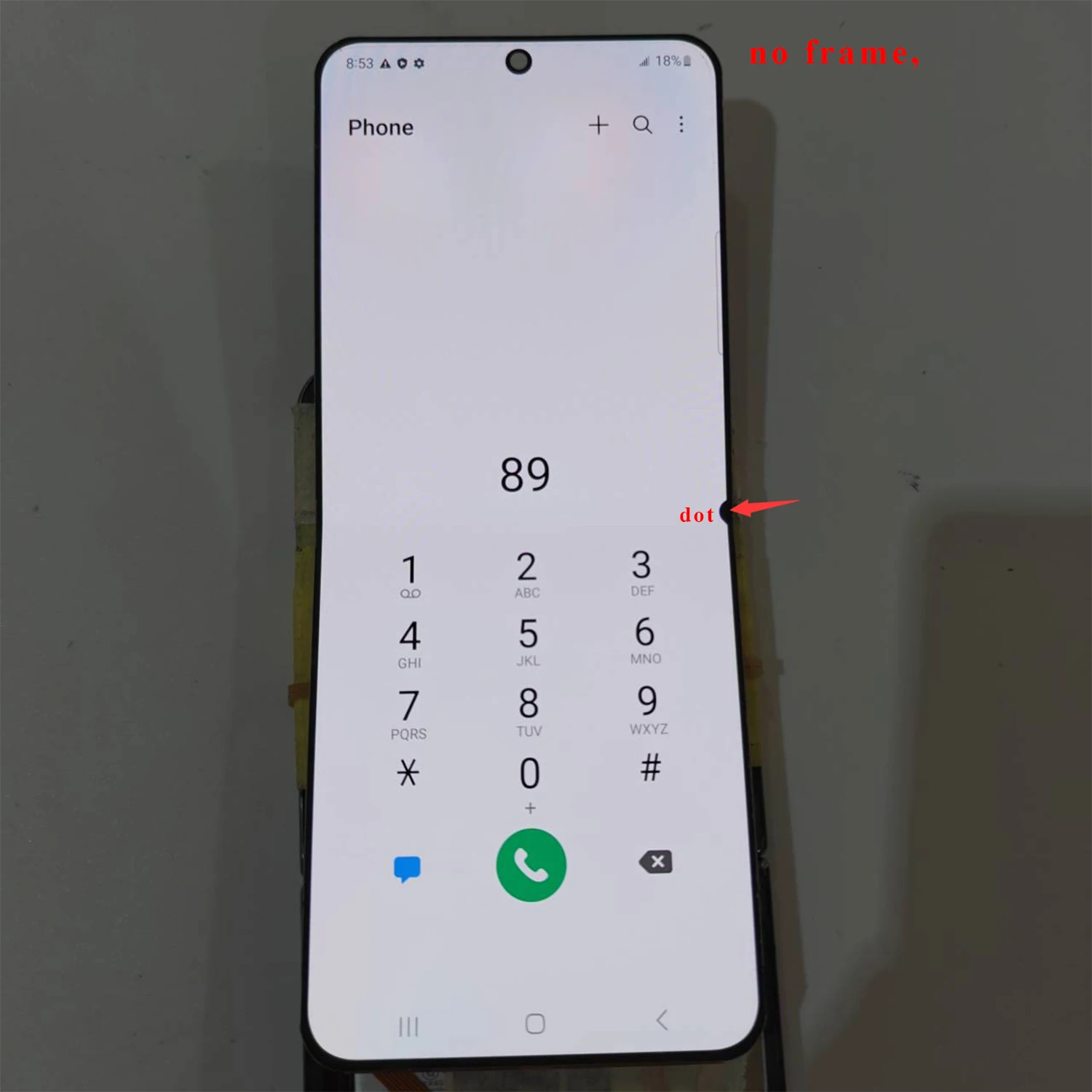 6-7-defect-amoled-used-without-frame-for-samsung-Z-Flip-4-F721-LCD ...