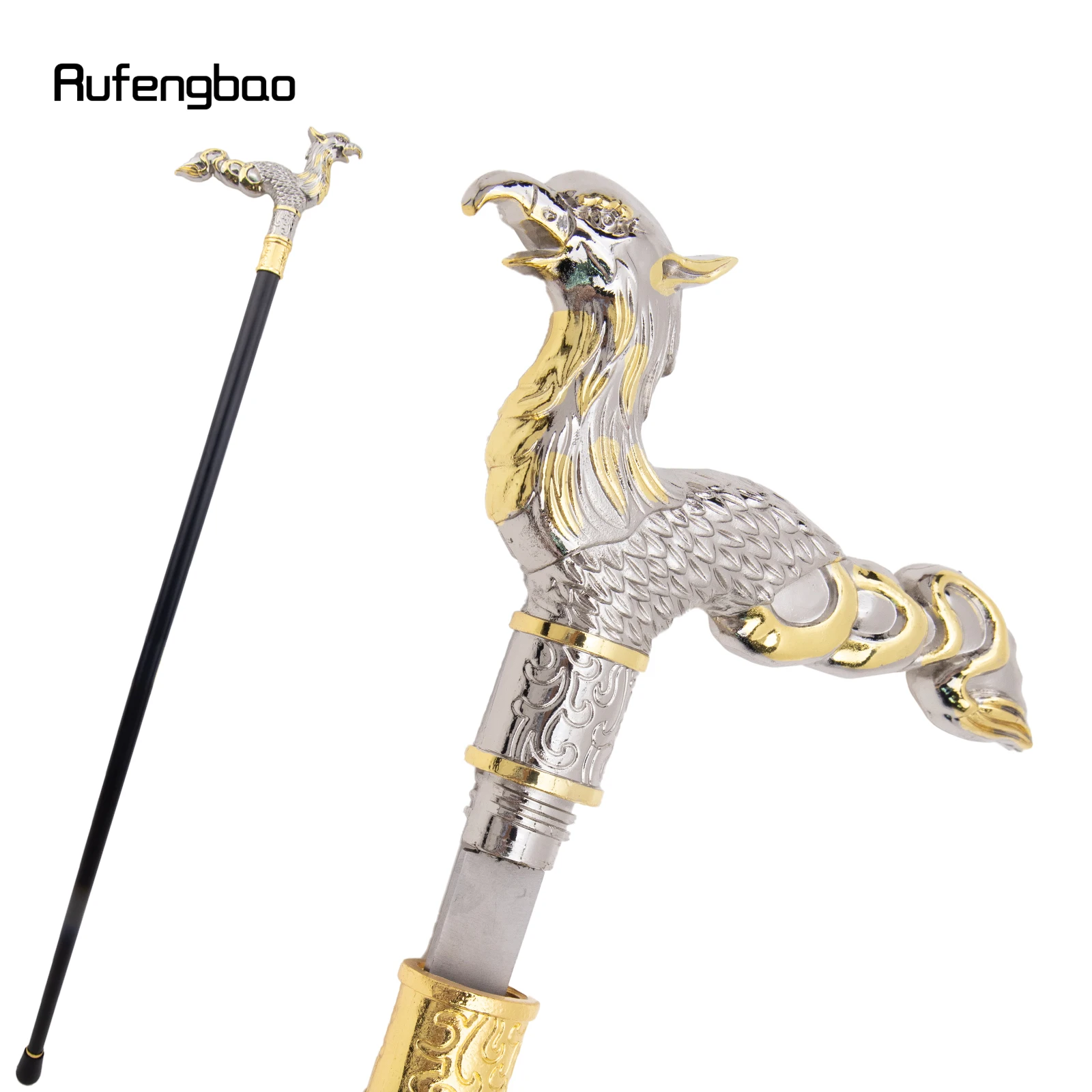 Golden White Phoenix Walking Stick: The Ultimate Man Walking Stick for ...
