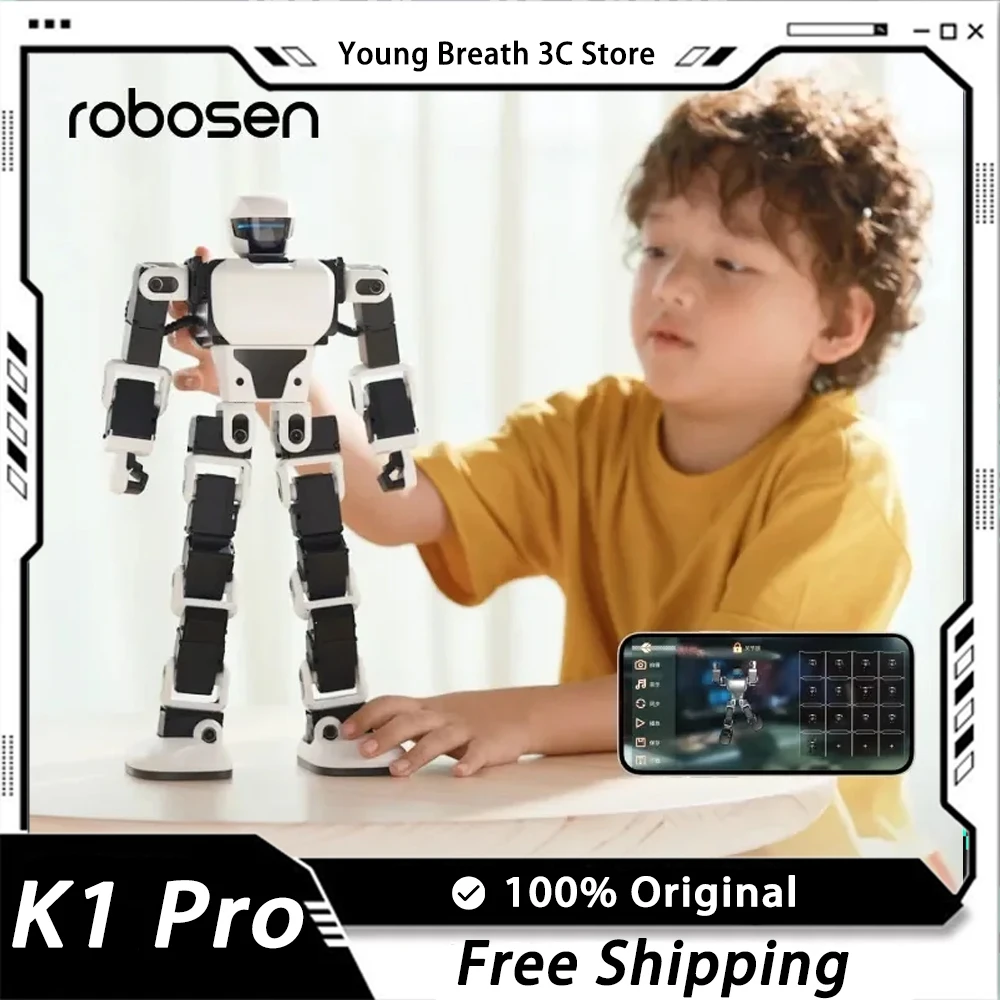 Robosen-K1-Pro-Robot-Wireless-Bluetooth-Star-Scout-K1-Intelligence ...