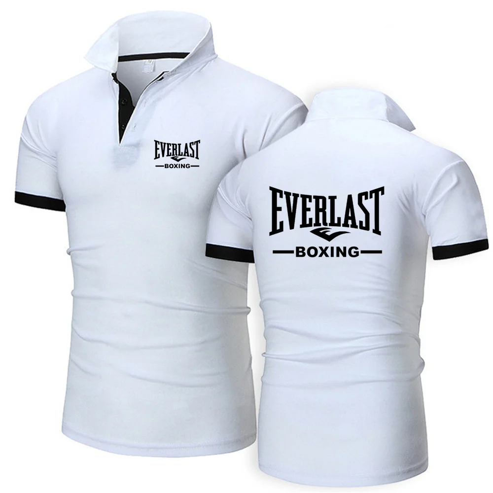 EVERLAST-BOXING-Men-Polo-Men-Shirt-Short-Sleeve-Polo-Shirt-Contrast ...