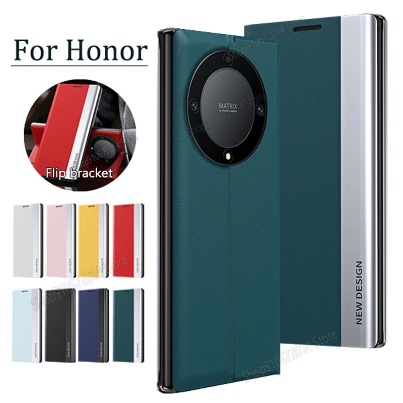 For-Honor-X9A-X8-Case-Flip-Stand-Holder-Phone-Cover-For-Honor-Magic-5 ...