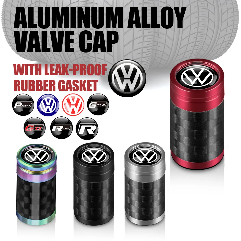 4pcs-Metal-Carbon-Fiber-Car-Styling-Wheel-Tire-Valve-Stem-Caps-Covers ...