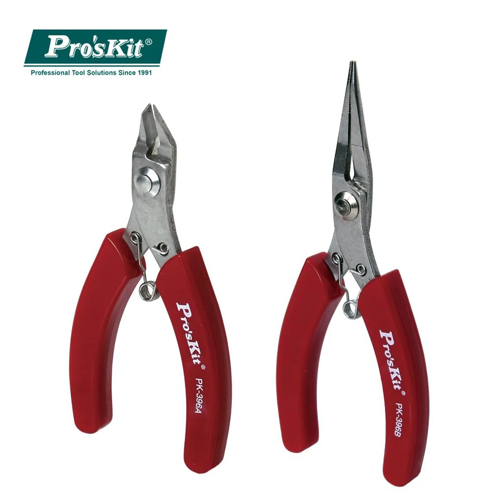 Pro-sKit-Stainless-Steel-Red-Tip-Tooth-Cutter-Cutting-Pliers-1PK-396A ...