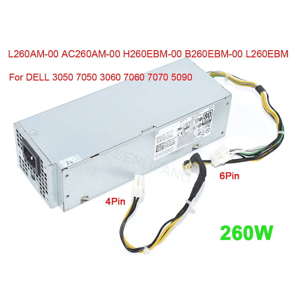 New-08X63N-H260EBM-00-B260EBM-00-L260EBM-00-AC260EBM-00-260W-For-Dell ...