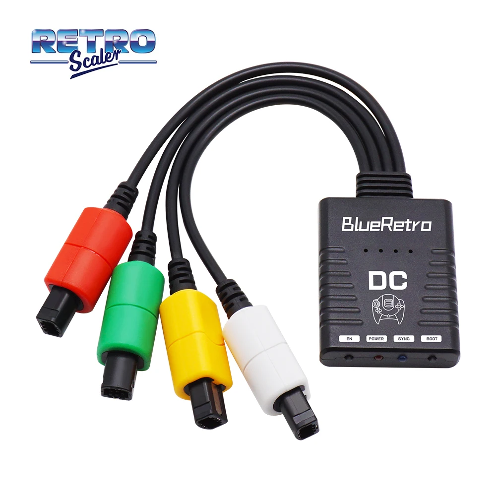 RetroScaler BlueRetro Wireless Controller Adapter For SEGA DreamCast ...