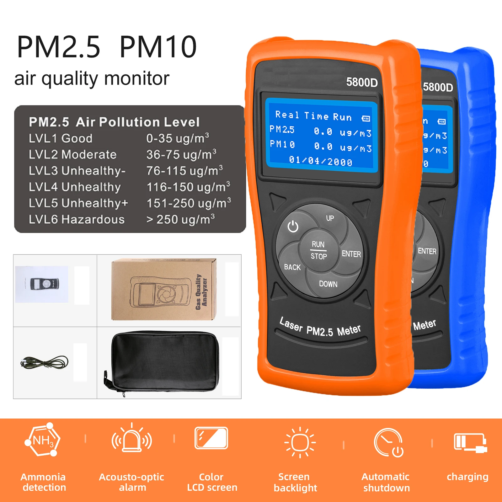 HoldPeak-PM2-5-Detector-PM10-Monitor-de-qualidade-do-ar-Analisadores-de ...