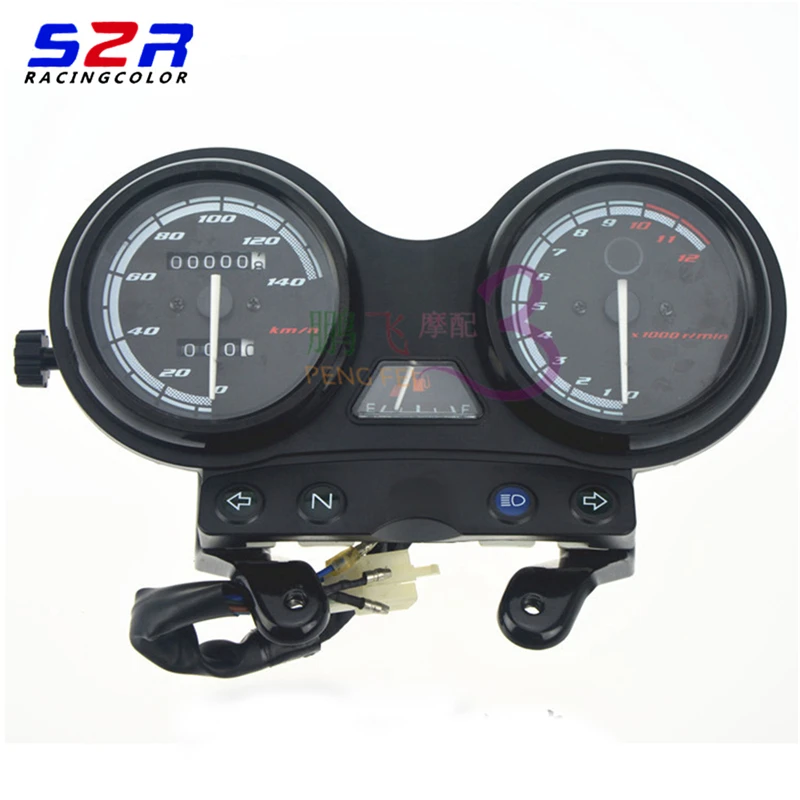 Tachometer Motorcycle Speedometer Meter Gauge Moto Tach Instrument ...