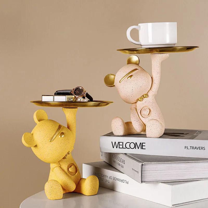 Nordic Ornaments Luxury | Love Bear Storage Tray | Luxury Ornaments ...