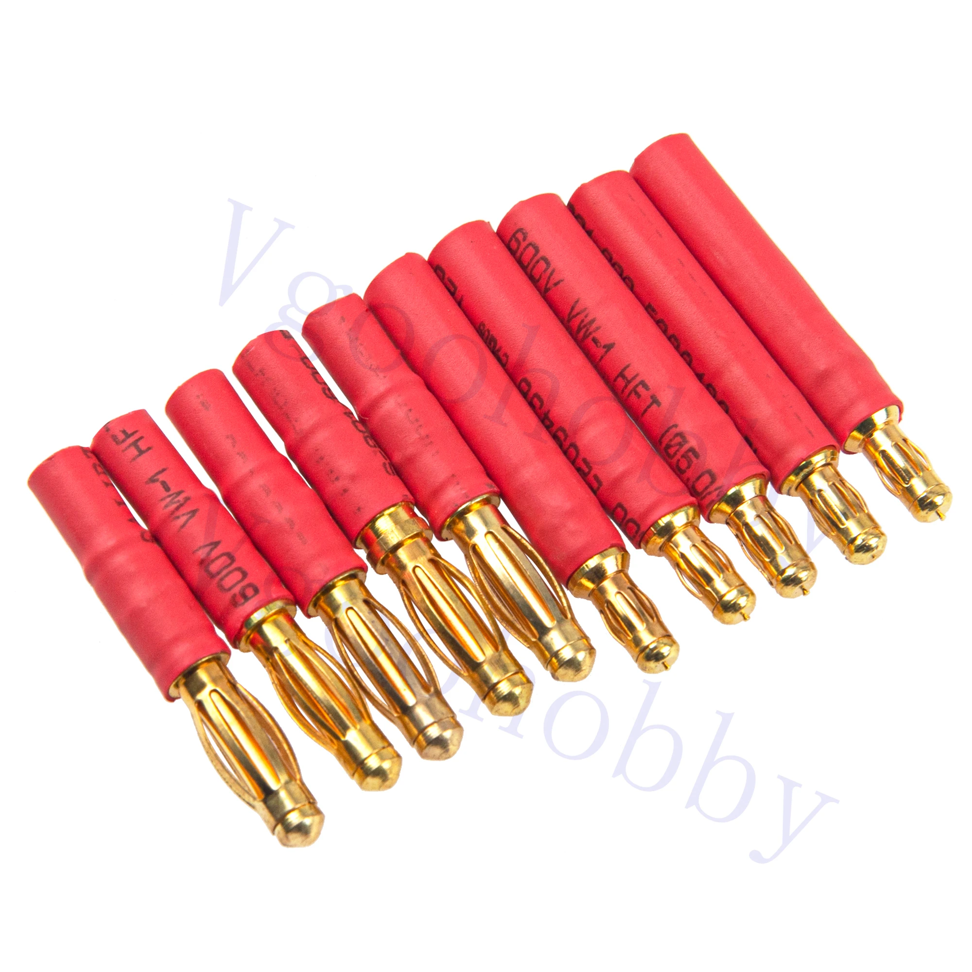 5Pairs-No-Cable-4mm-Bullet-Connector-to-3-5mm-Bullet-Connector-Banana ...