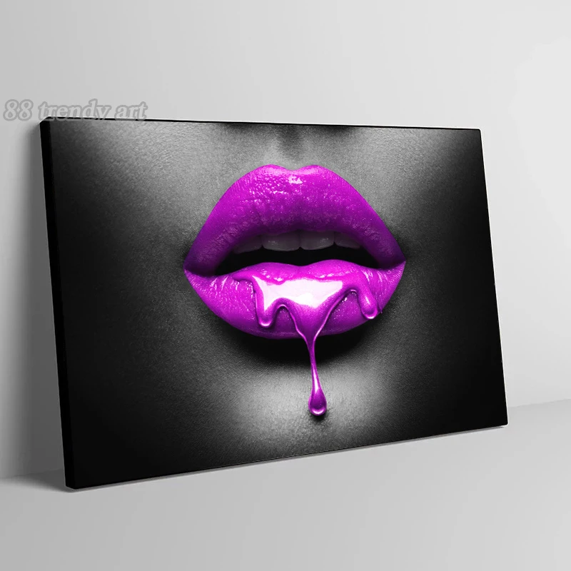 Mouth With Water Drop