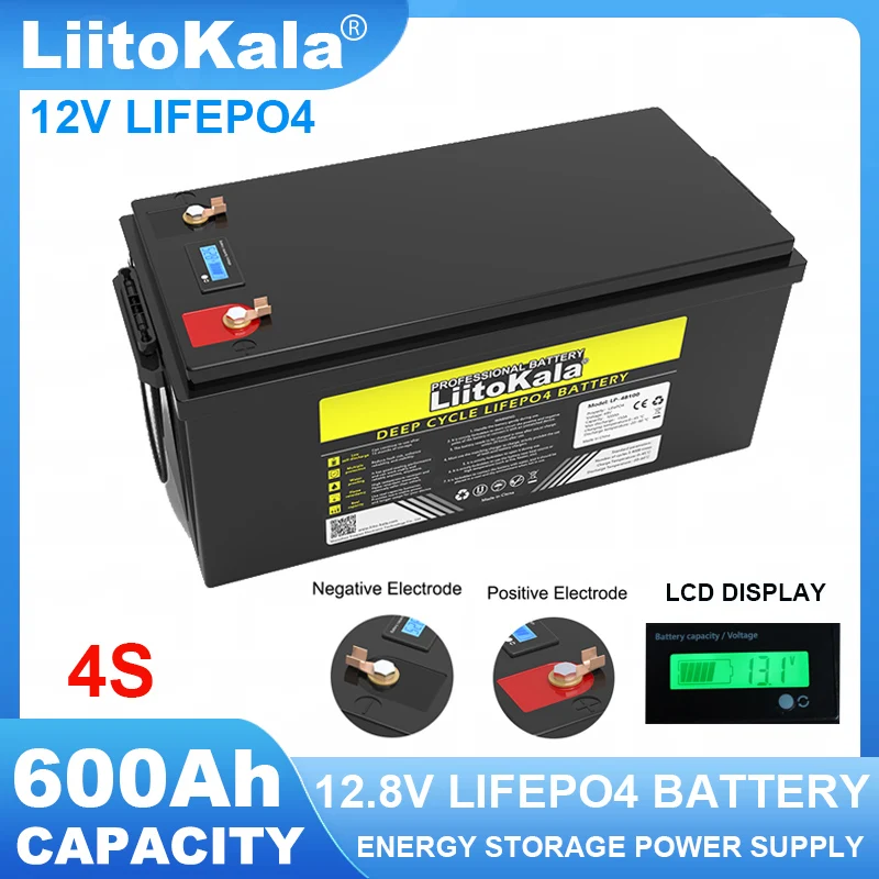 LiitoKala-12V-600ah-400Ah-LiFePO4-Battery-pack-12-8v-Lithium-Iron ...