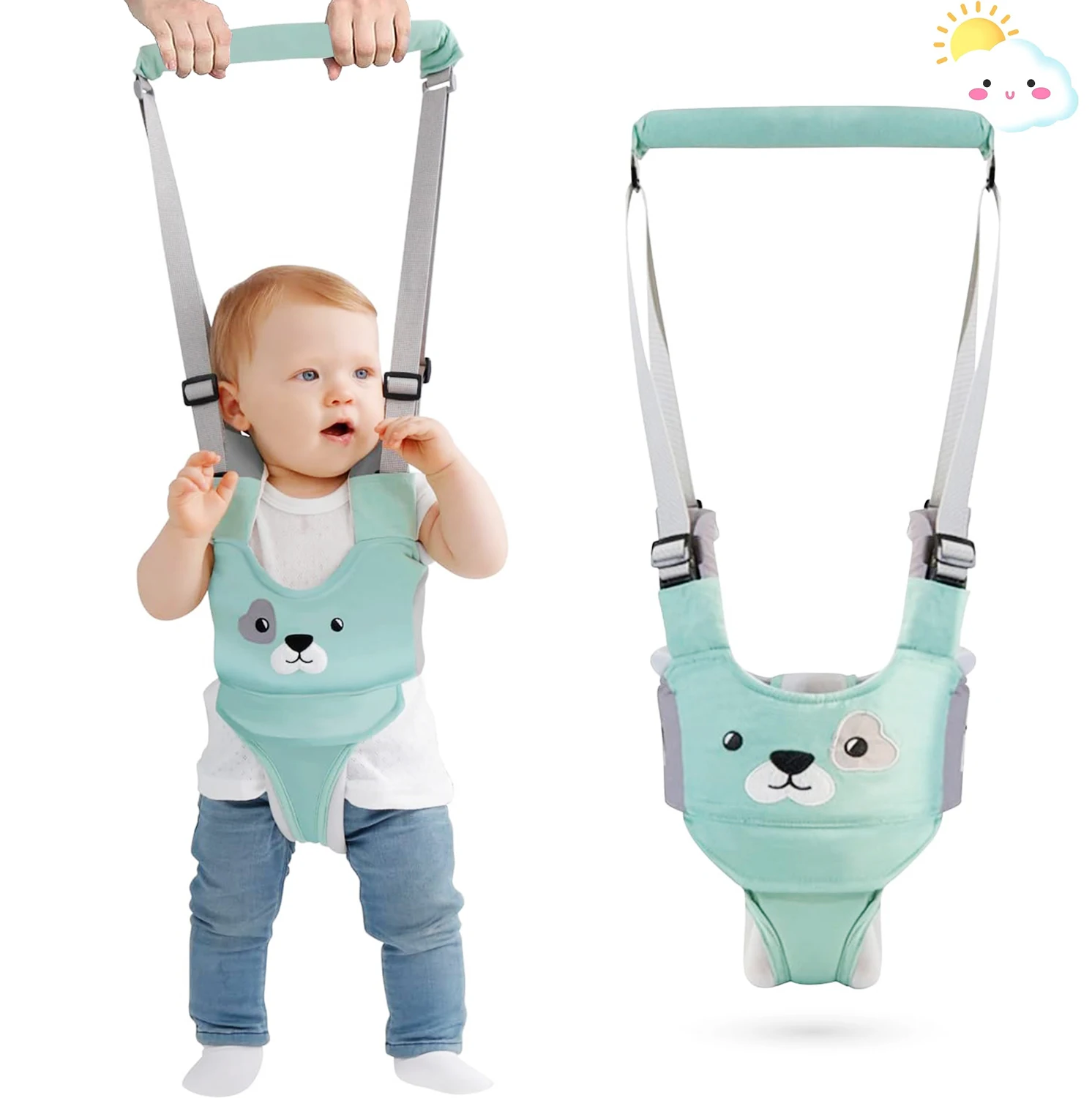 Baby walking belt - Handheld children's walking assistant - Walking ...